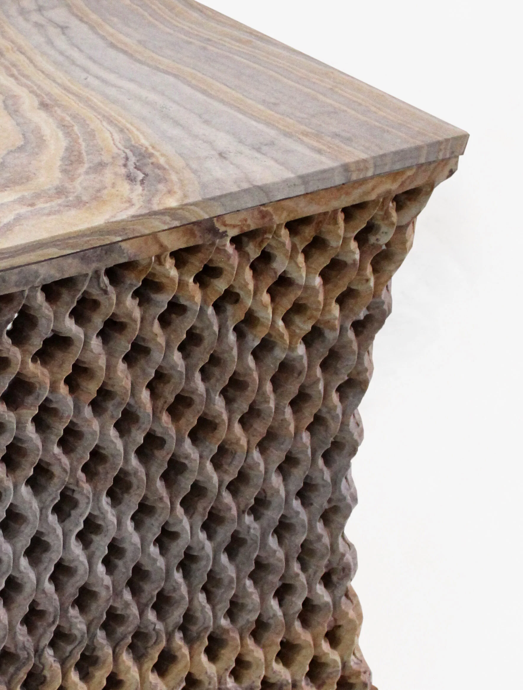 Jour Jali Square Table by Paul Mathieu for Stephanie Odegard ...