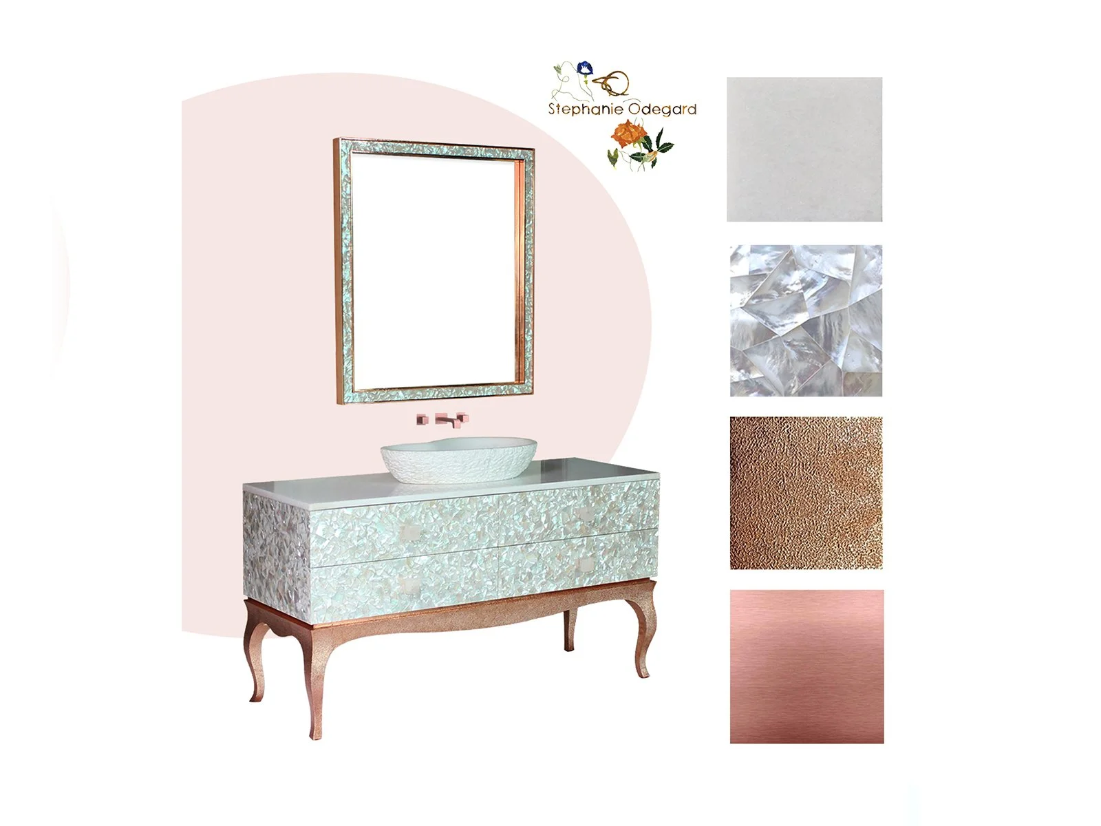 Amy Lau Vanity — Stephanie Odegard Co. Ltd. Furnishings and Customised ...