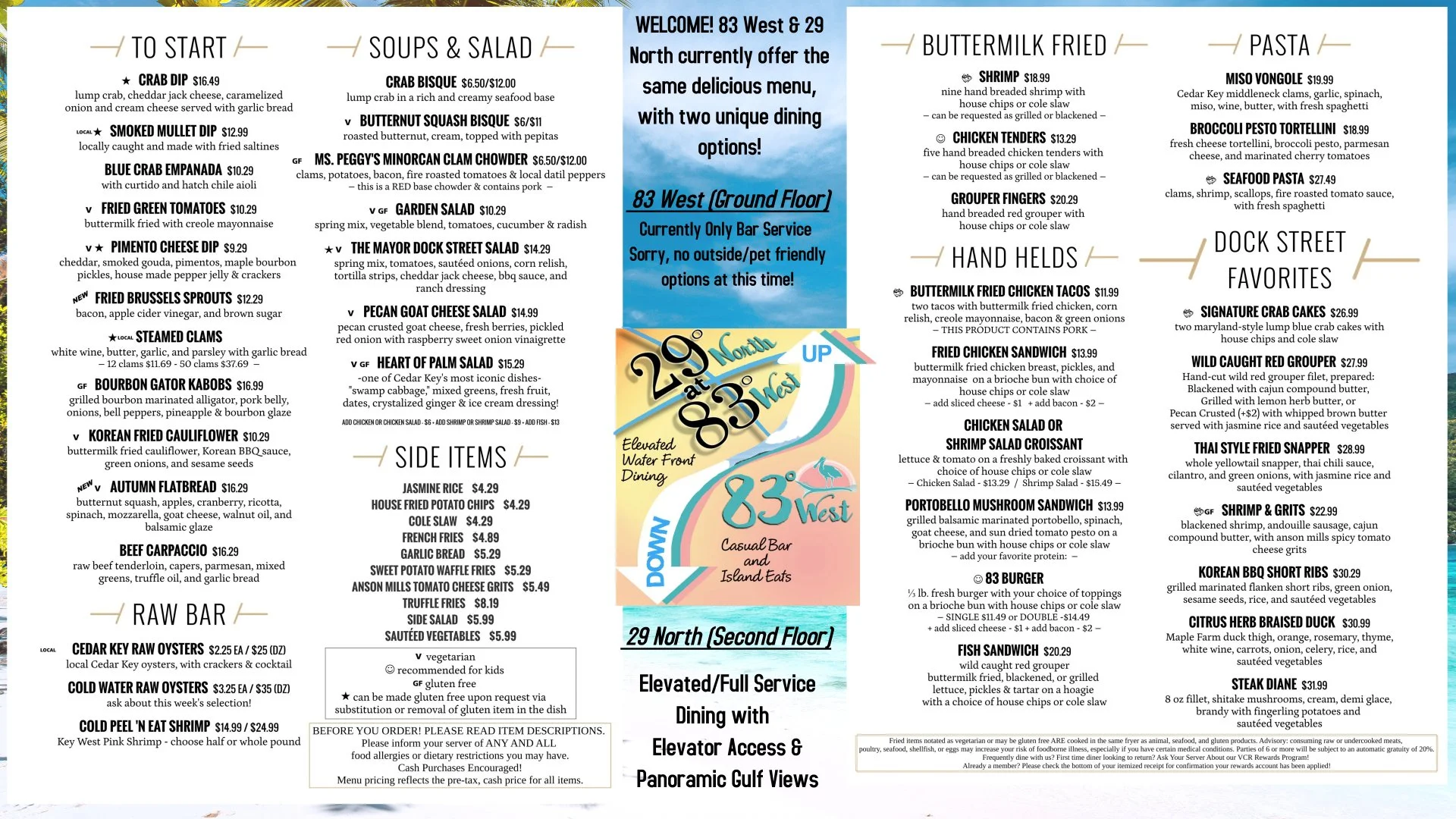 83 West (MENU & INFO) — The Restaurants at 83 West