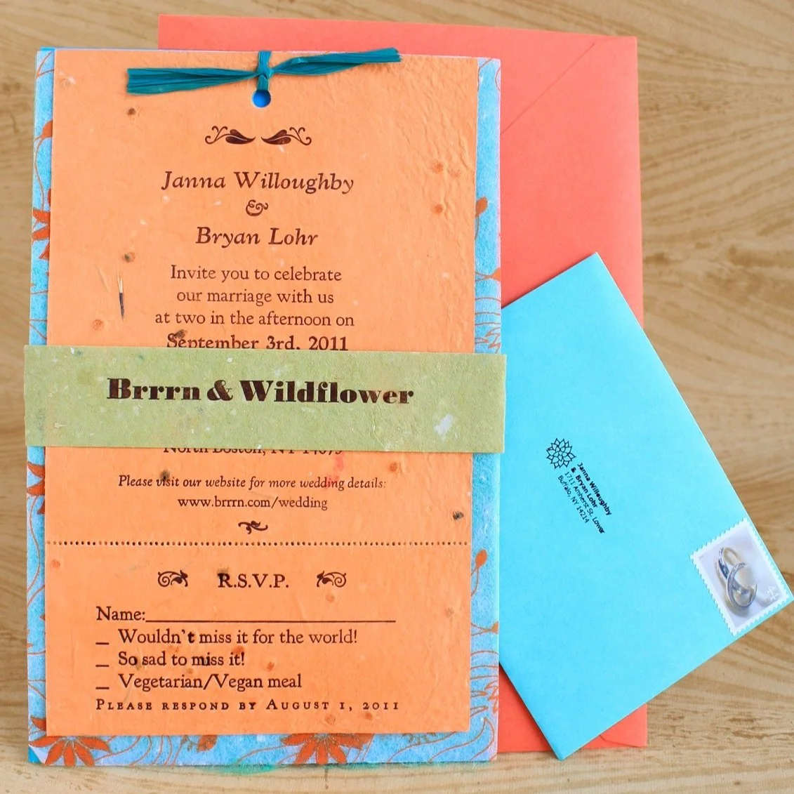 Elegant Handmade Wedding Invitations | Custom Designs | Papercraft ...