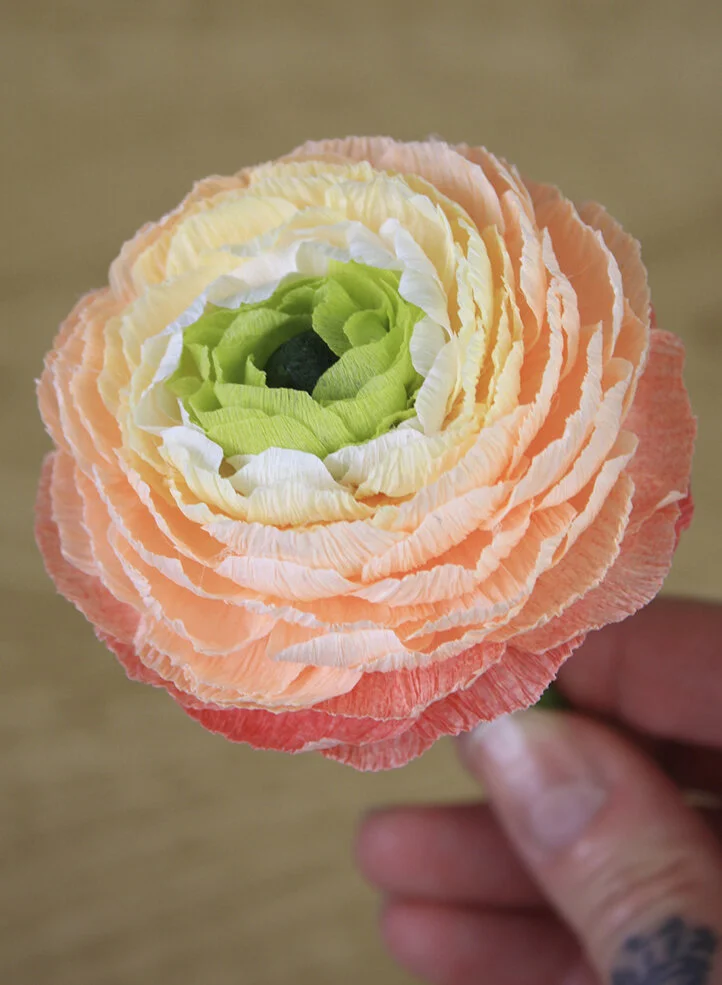 Buy Beautiful Crepe Paper Wisteria Branch High-Quality Handmade Flowers ...