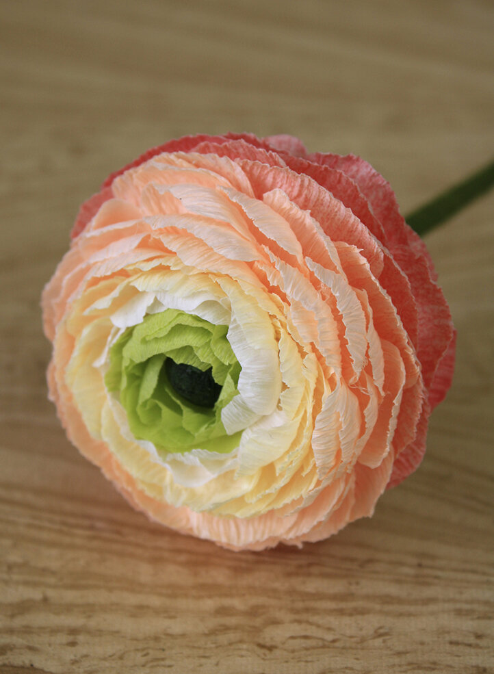 Buy Beautiful Crepe Paper Wisteria Branch High-Quality Handmade Flowers ...