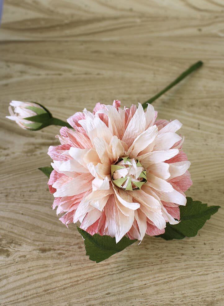 Buy Beautiful Crepe Paper Aster High-Quality Craft Flowers — PAPERCRAFT ...