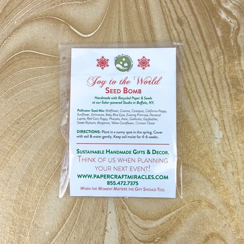 Handmade Seed Bombs for Eco-Friendly Gifts | Papercraft Miracles ...