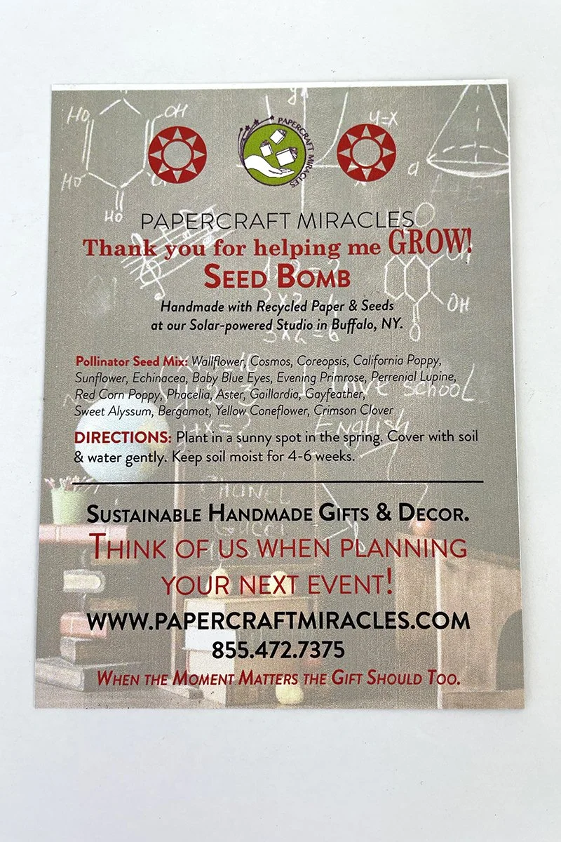 Handmade Seed Bombs for Eco-Friendly Gifts | Papercraft Miracles ...