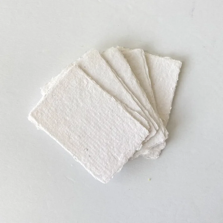 Handmade Deckle Edge Hemp Paper — PAPERCRAFT MIRACLES LLC