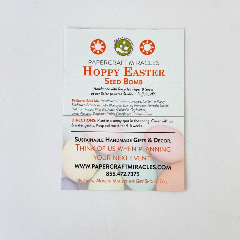 Handmade Seed Bombs for Eco-Friendly Gifts | Papercraft Miracles ...