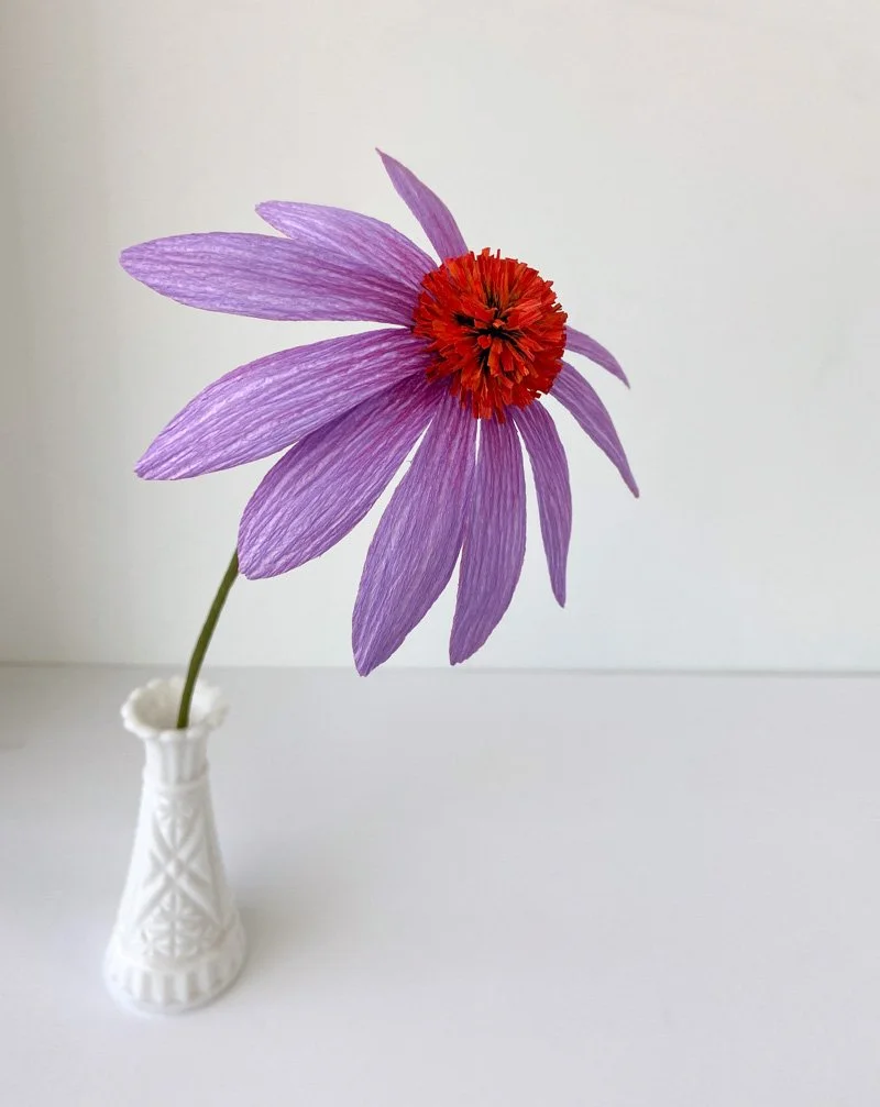 Buy Beautiful Crepe Paper Aster High-Quality Craft Flowers — PAPERCRAFT ...