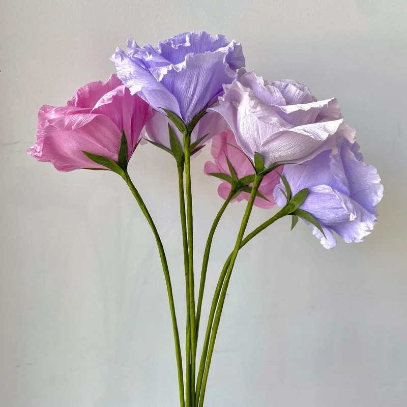Buy Beautiful Crepe Paper Begonia High-Quality Craft Flowers ...