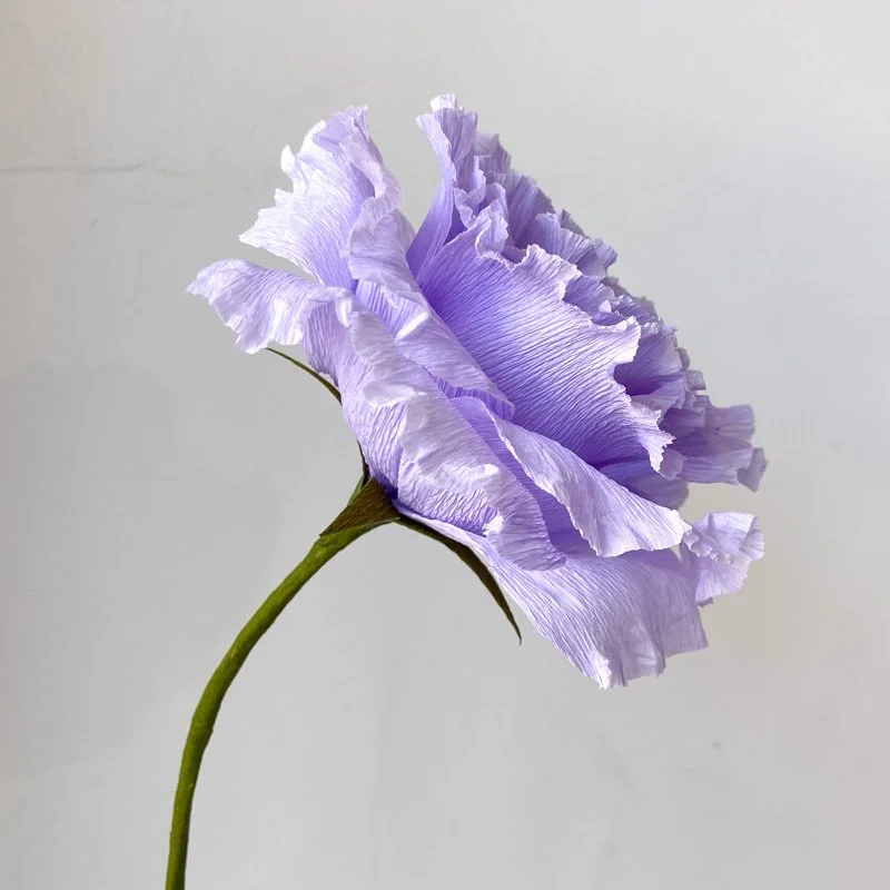 Buy Beautiful Crepe Paper Blooming Peonies High-Quality Craft Flowers ...