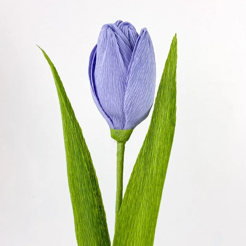 ICELANDIC POPPY CREPE PAPER FLOWER — PAPERCRAFT MIRACLES LLC