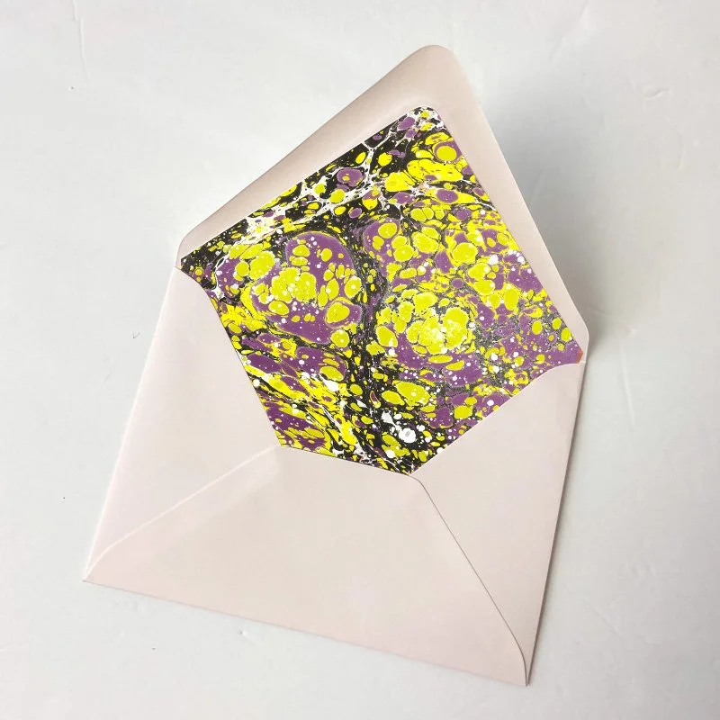 Blue Rainbow Printable Envelope Liner — PAPERCRAFT MIRACLES LLC