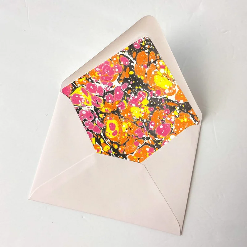 Green Rainbow Printable Envelope Liners — PAPERCRAFT MIRACLES LLC