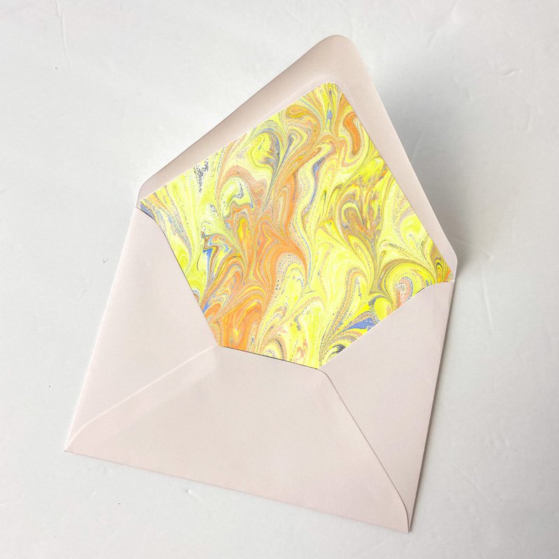 Blue Rainbow Printable Envelope Liner — PAPERCRAFT MIRACLES LLC