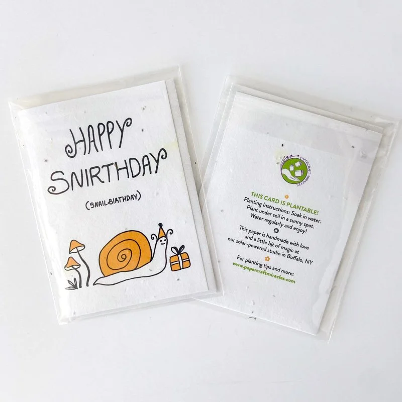 NEW PEA IN YOUR POD HANDMADE PAPER CARD — PAPERCRAFT MIRACLES LLC
