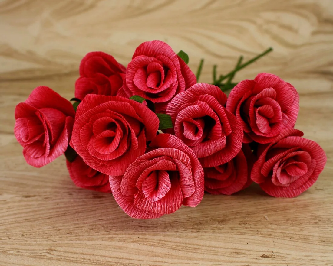 Custom Paper Flowers Orders | Handcrafted Designs | Papercraft Miracles ...