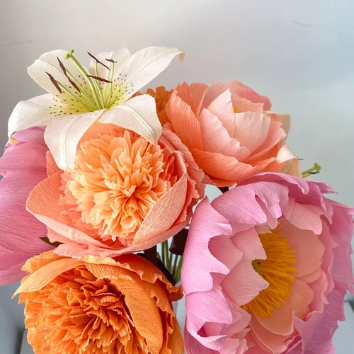 Custom Paper Flowers Orders | Handcrafted Designs | Papercraft Miracles ...