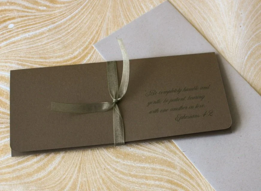 Elegant Handmade Wedding Invitations | Custom Designs | Papercraft ...