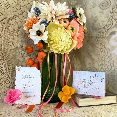 Custom Wedding Packages | Unique & Eco-Friendly | Papercraft Miracles ...