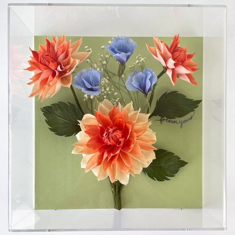 Custom Paper Flowers Orders | Handcrafted Designs | Papercraft Miracles ...
