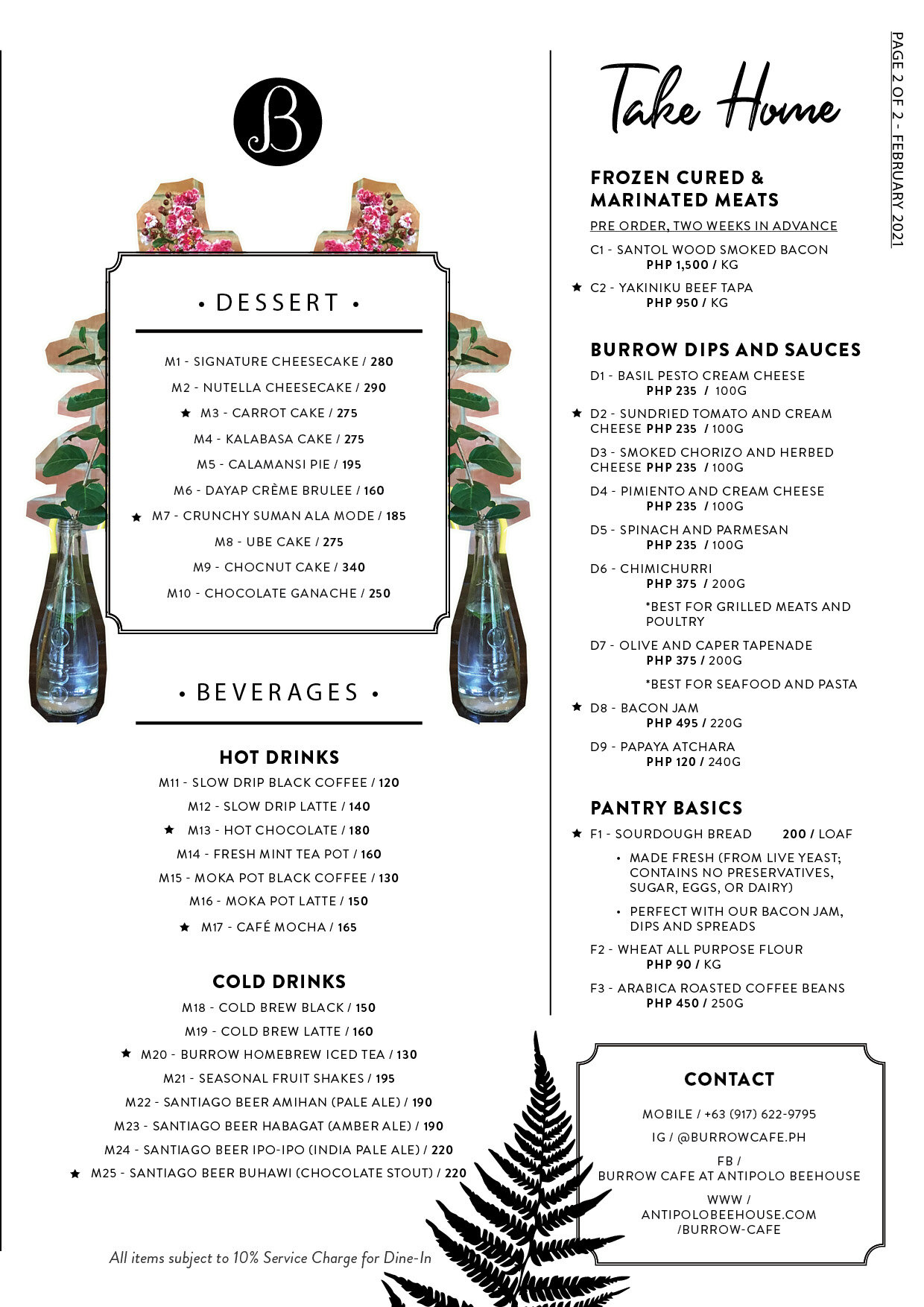 Burrow Café Reservations & Menu — Antipolo Beehouse