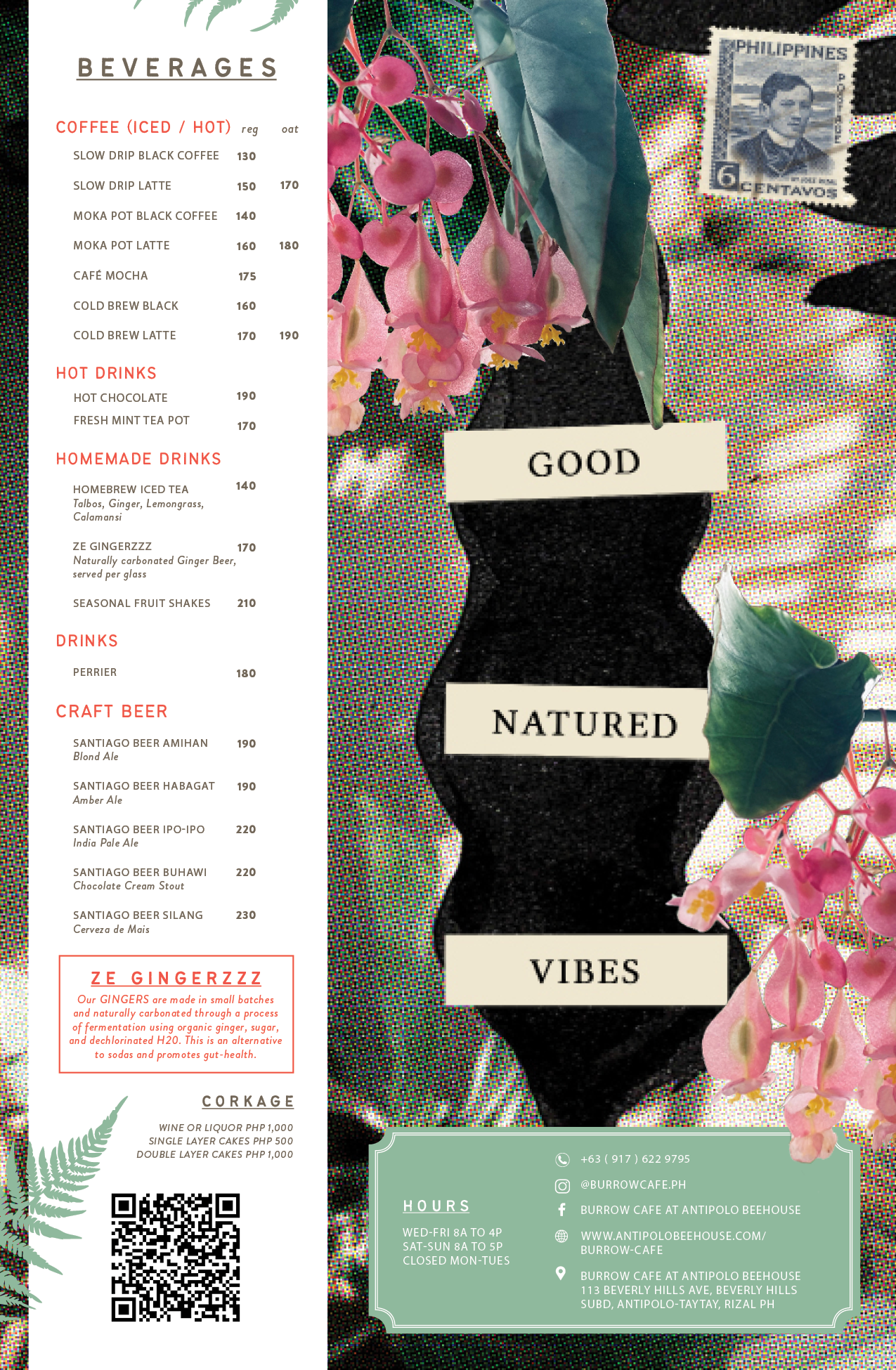 Burrow Café Reservations & Menu — Antipolo Beehouse