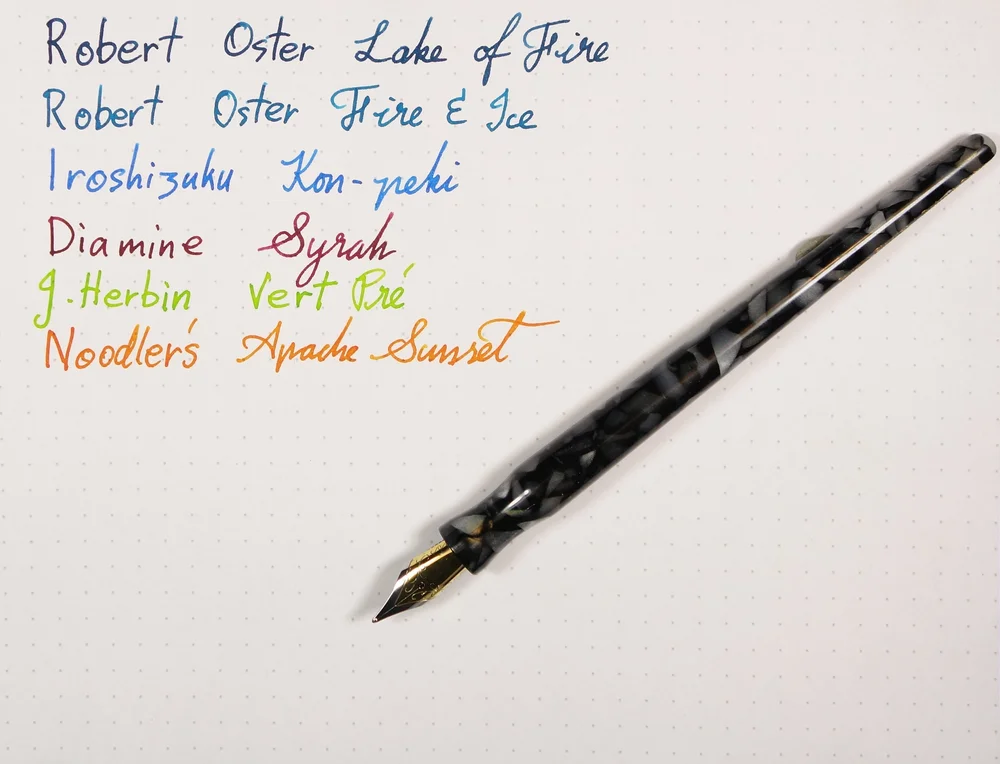 Pen & Ink Review: Robert Oster + James Finniss Serendipity Robert Oster ...