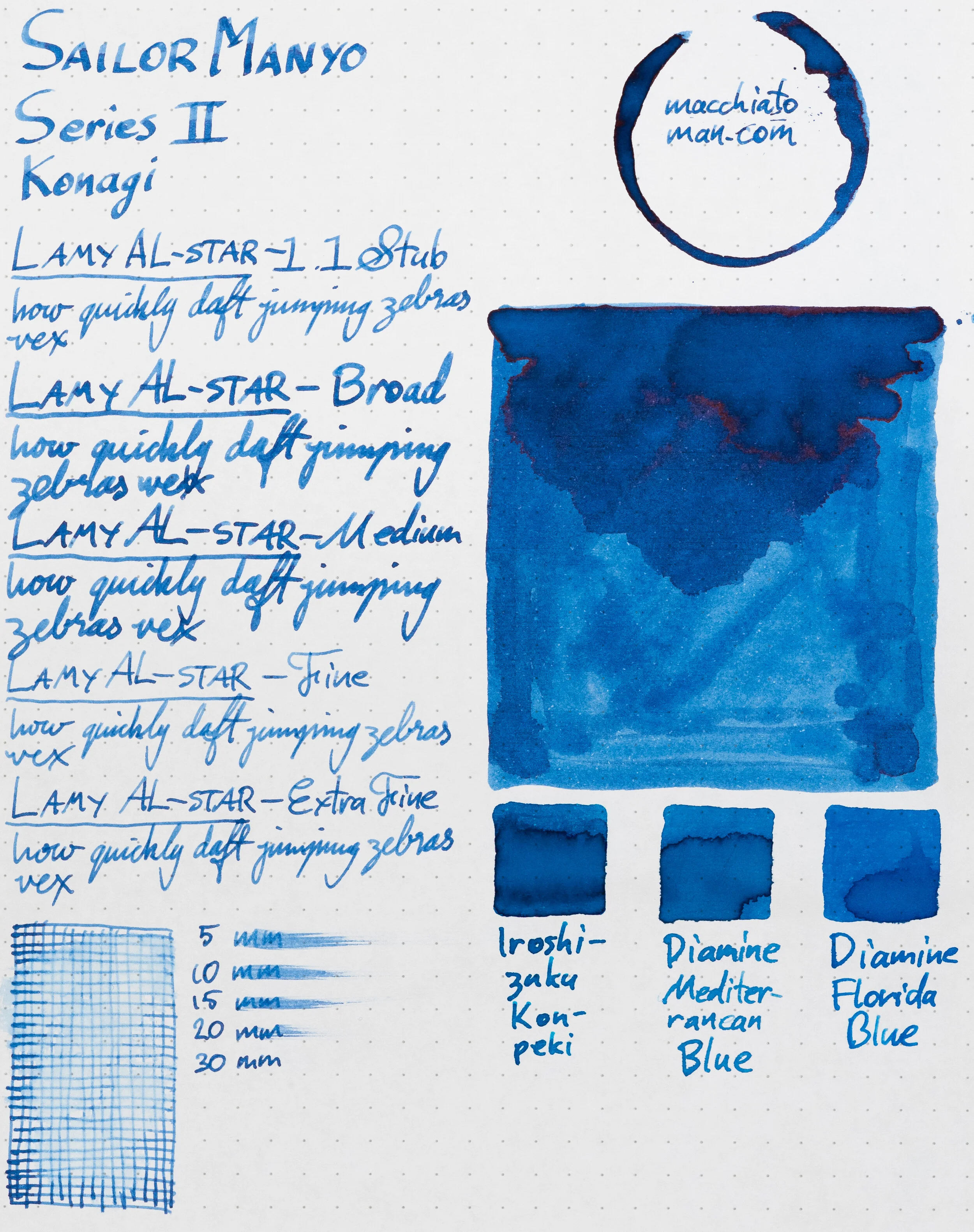 Ink Overview: Sailor Manyo Series II Part 1 (Chigaya, Kakitsubata ...