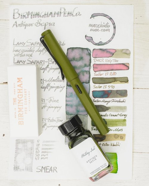 Ink Comparison: 32 Black Inks — Macchiato Man