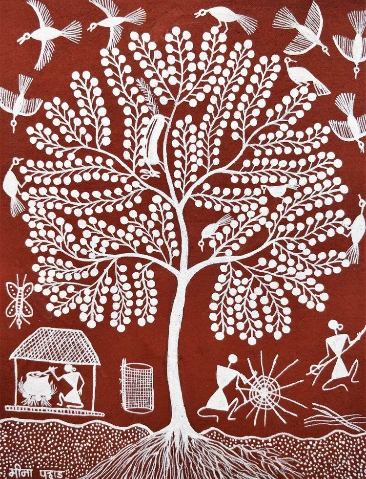 Indian Art Form: Warli Painting — Art Lounge