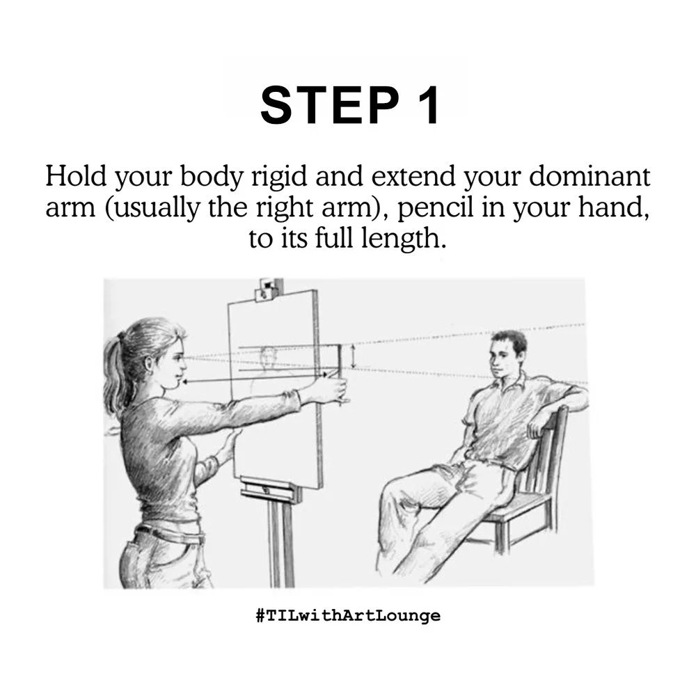 How to Sketch Using Pencil and Thumb Method! — Art Lounge