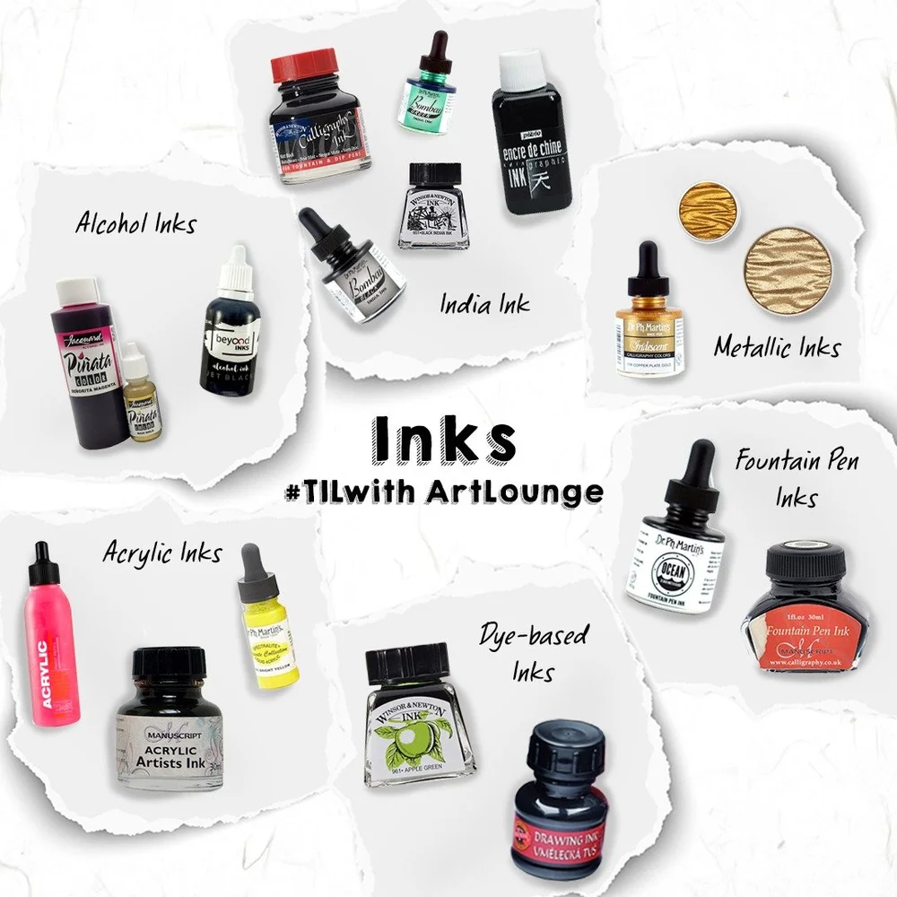 A Beginner’s Guide to Inks: Types, History, and Best Brands for Artists ...