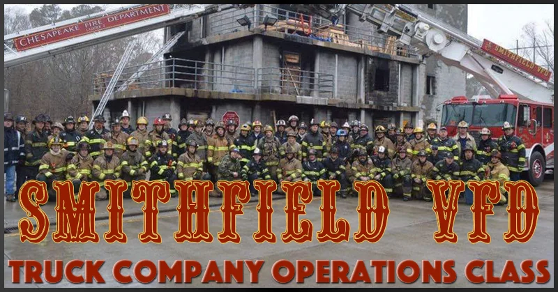 Smithfield VFD Truck Company Ops Class