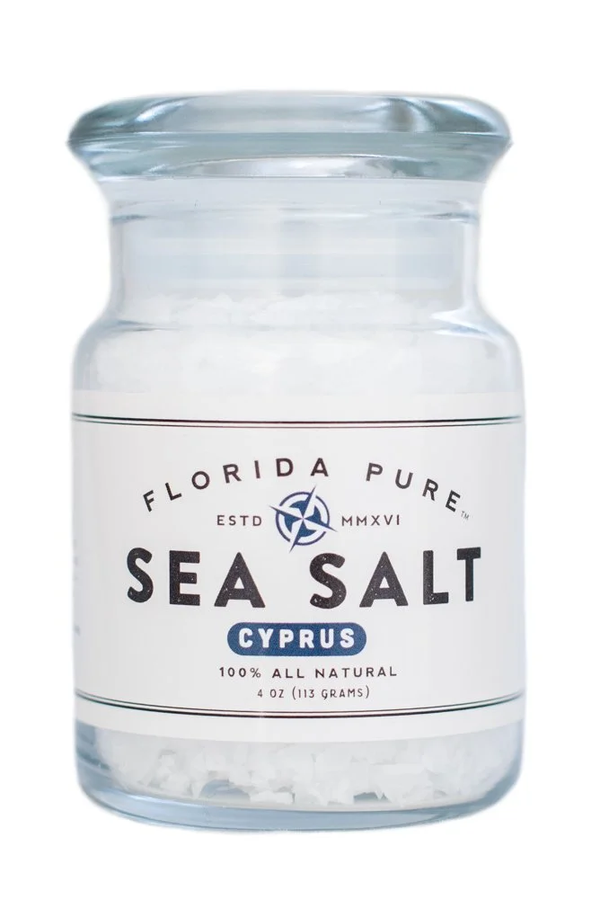 Cyprus Flake Sea Salt | Florida Pure Sea Salt