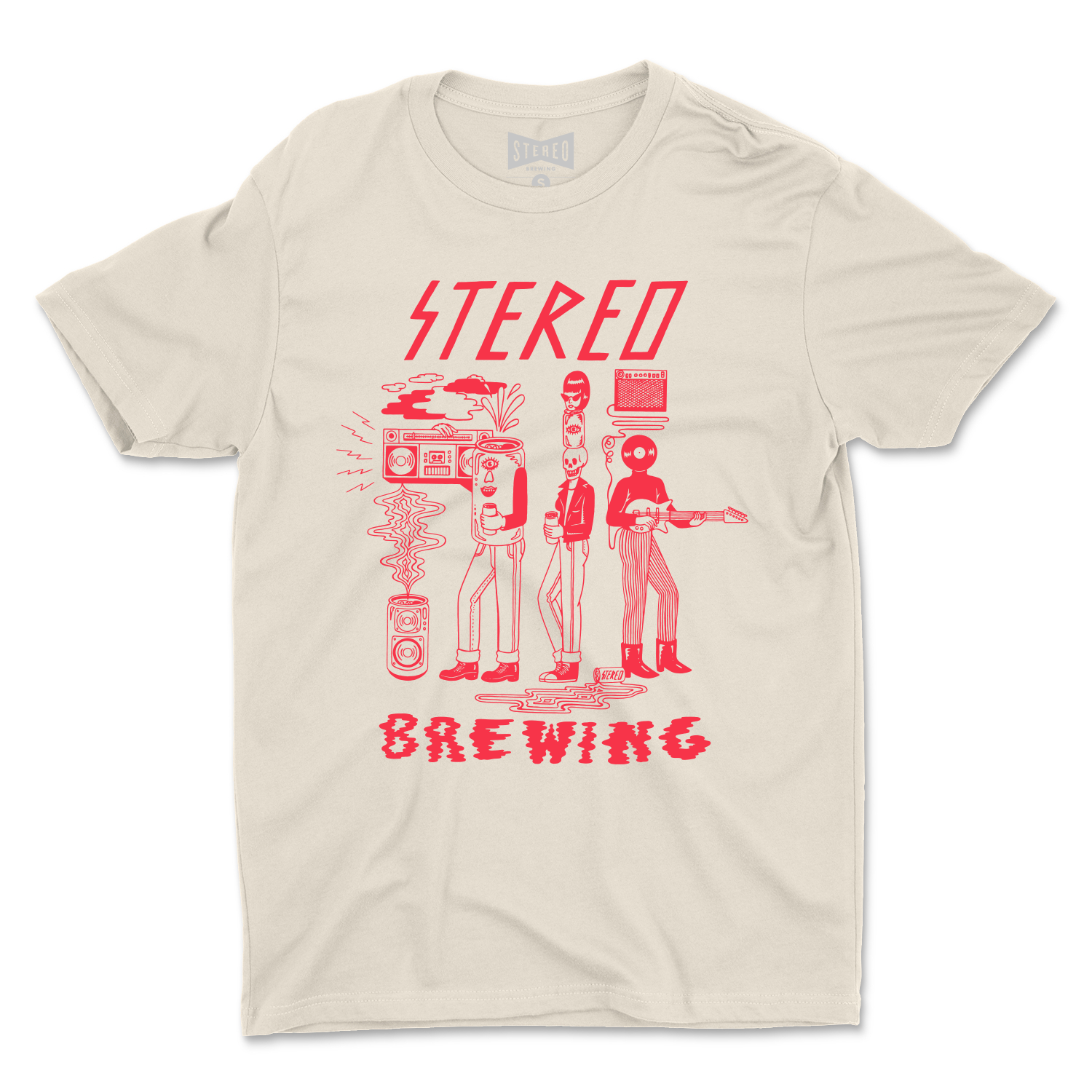 Merch Table — Stereo Brewing