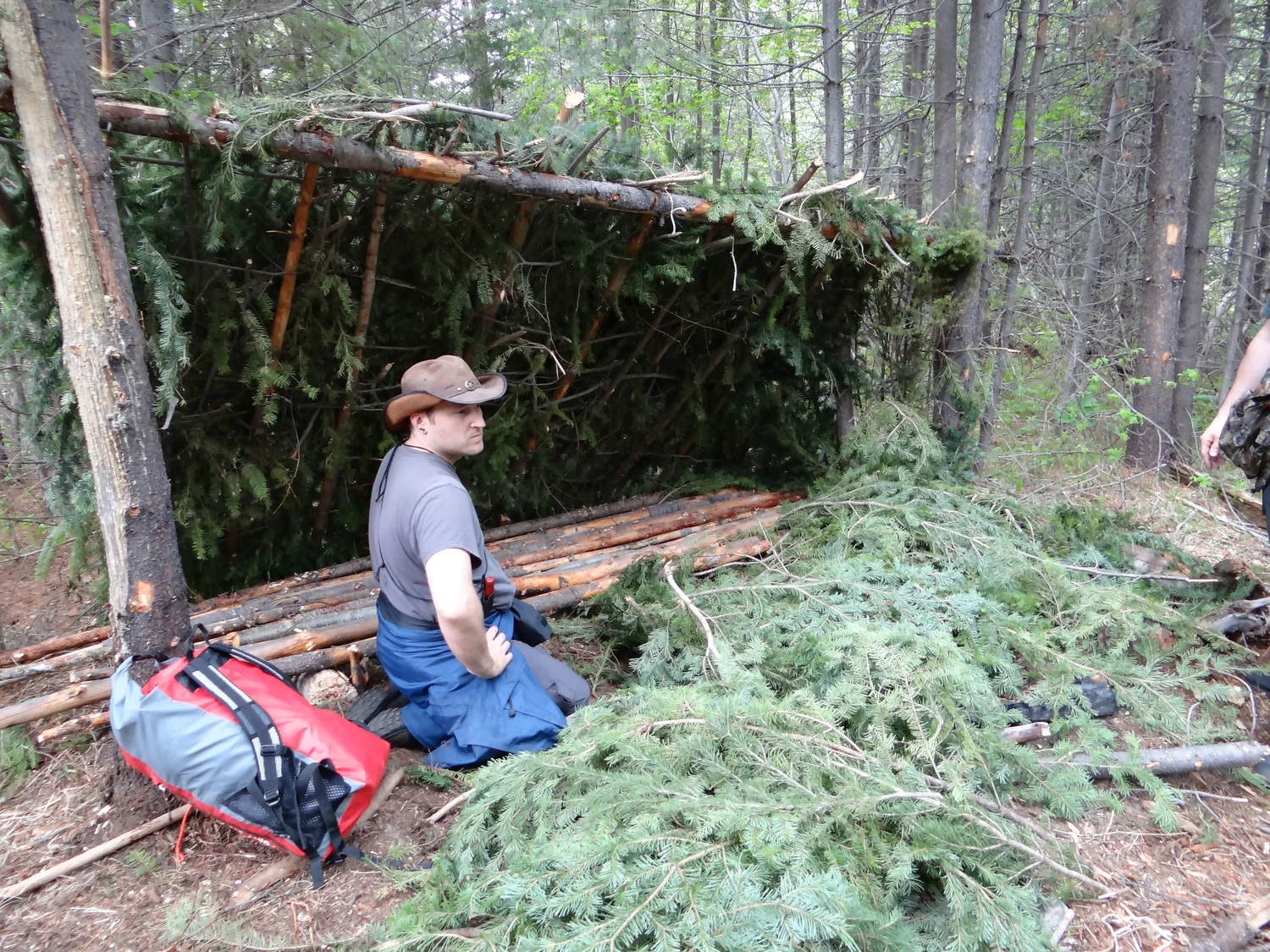 Canadian Wilderness Hatchet Shelter