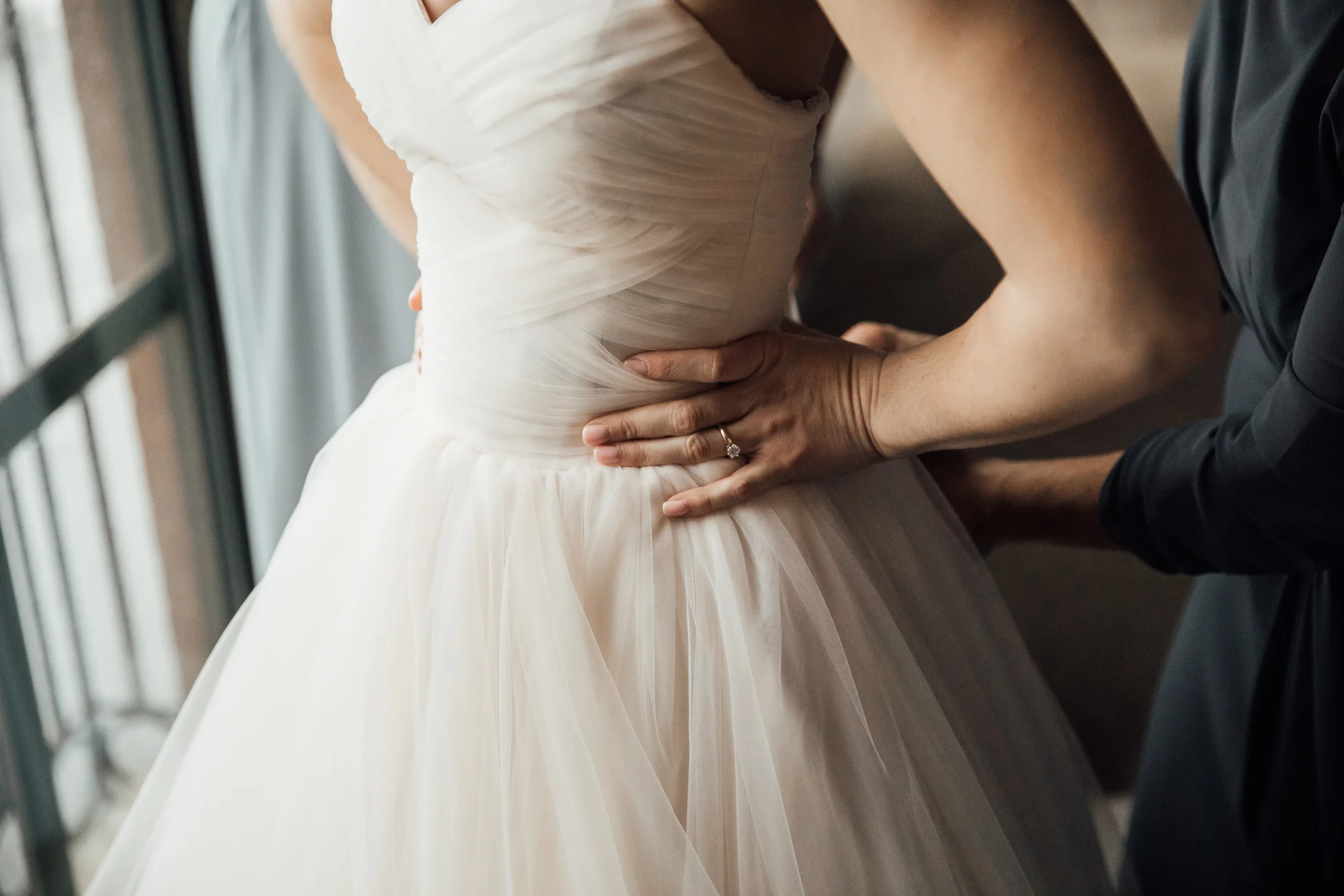 A Snowy, Winter Wedding at The Steam Plant in Dayton, Ohio | Alec ...