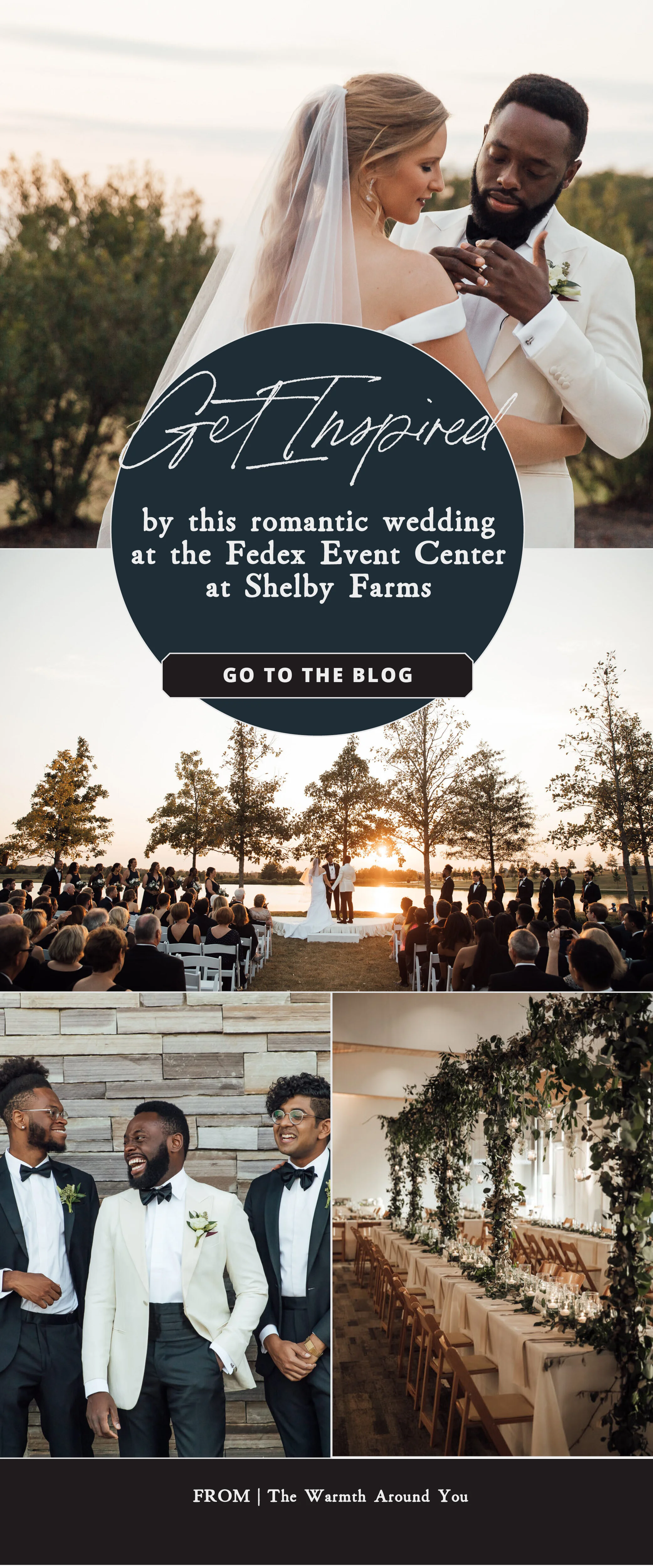 Romantic Wedding at The FedEx Event Center at Shelby Farms | Brooke and ...
