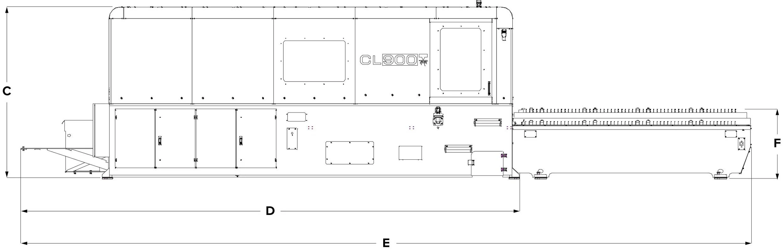 CL-900 Series Fiber Laser Cutting System — Cincinnati Incorporated