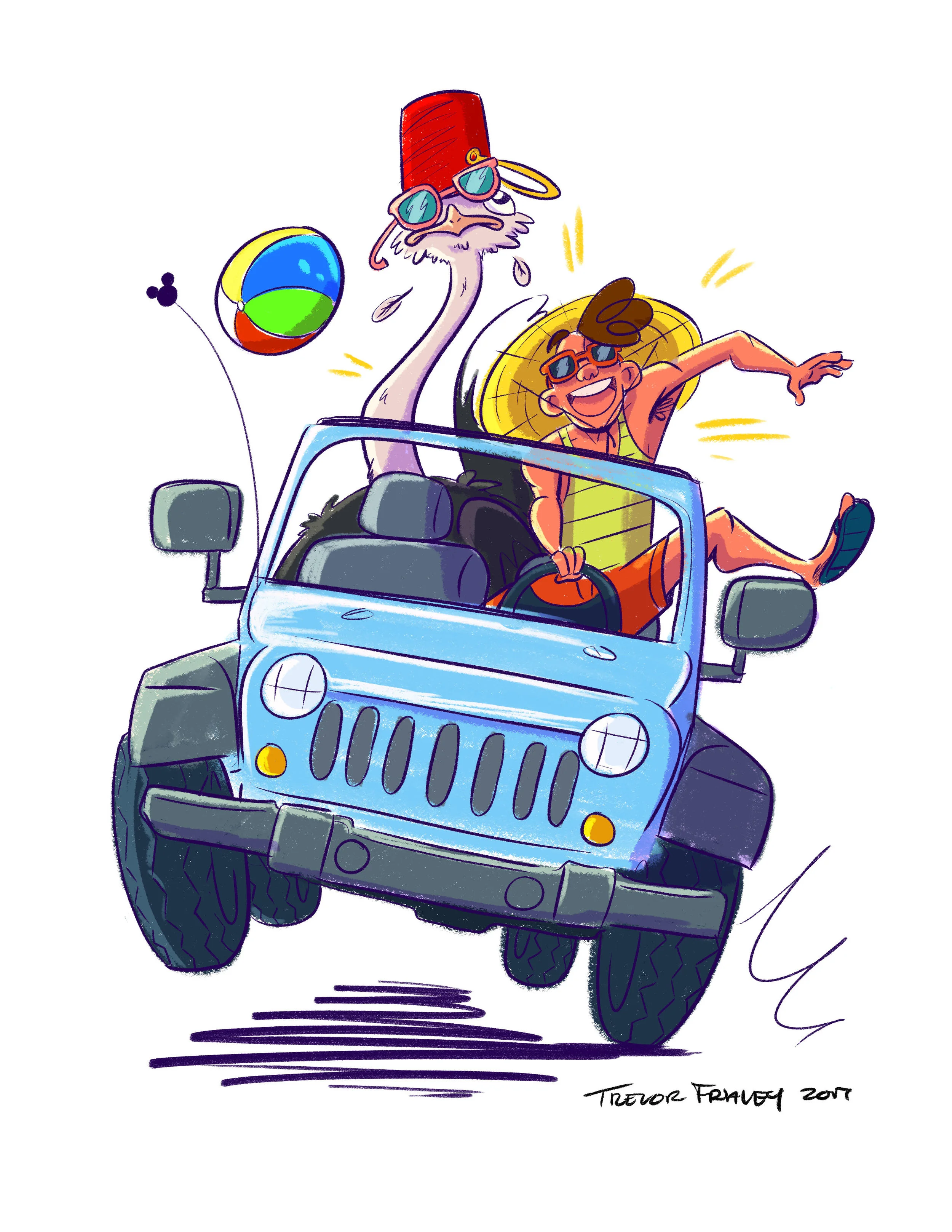 Trevor Fraley Illustration