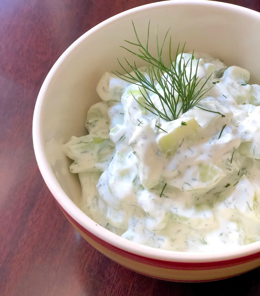 Tzatziki Cucumber Salad — JennyBlogs