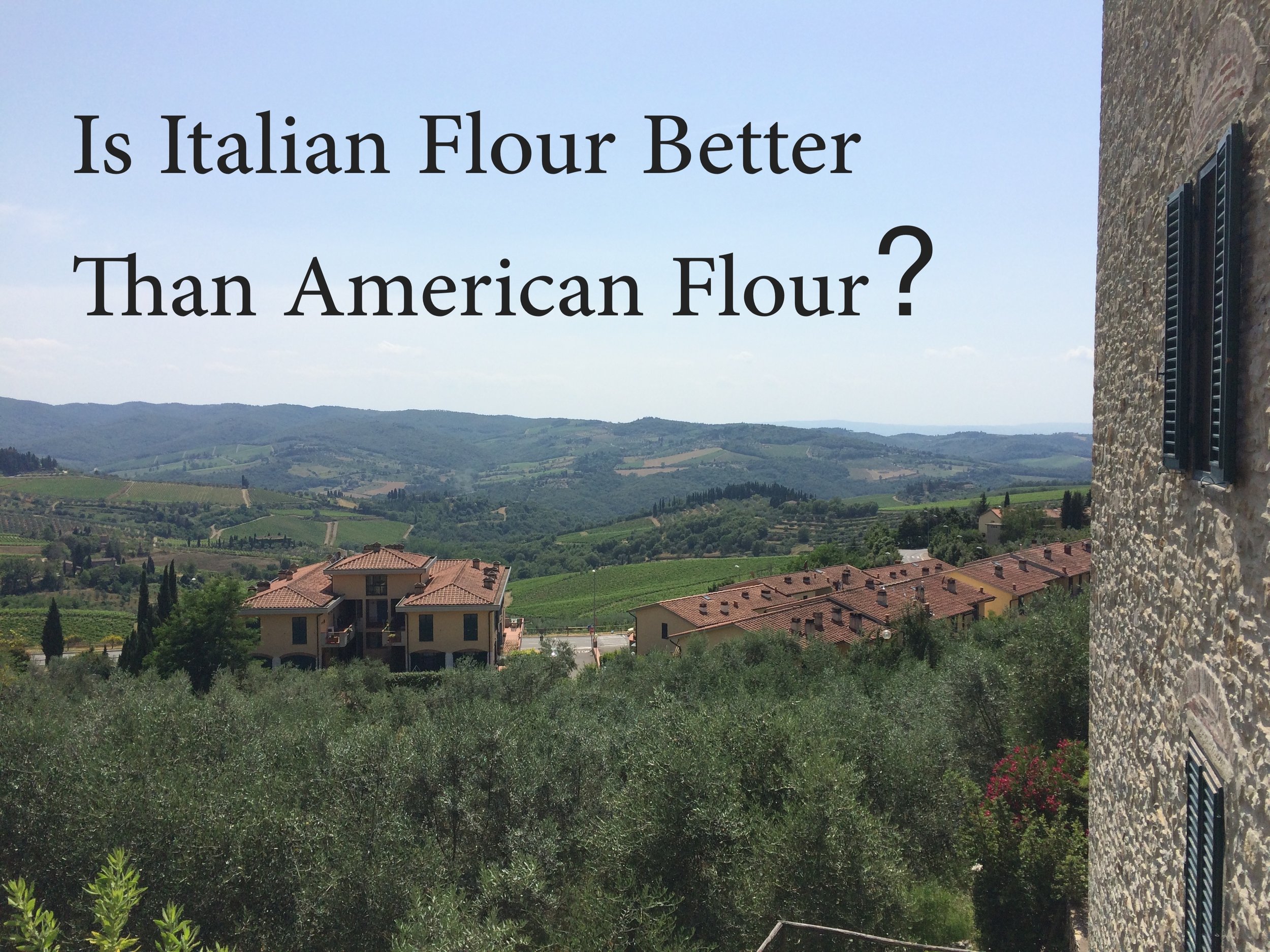 Is Italian Flour Better Than American Flour? — JennyBlogs