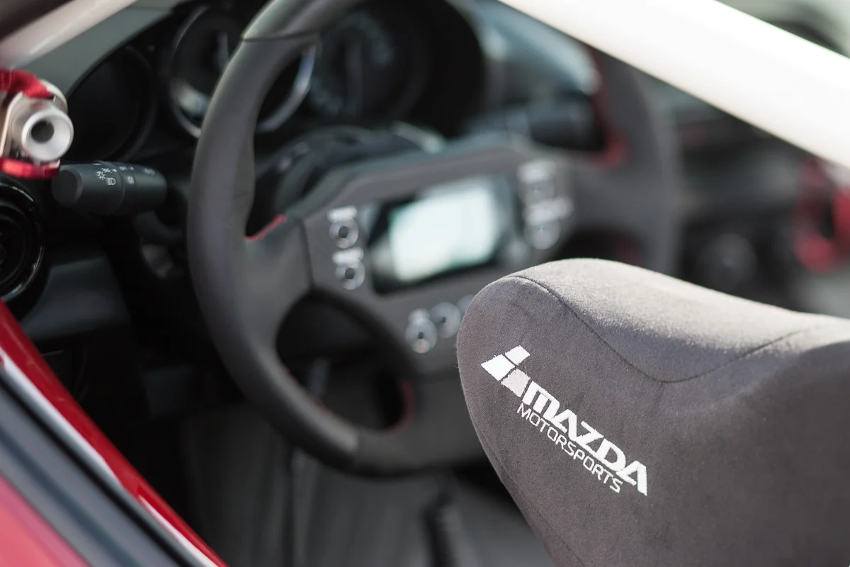 MX-5 Miata Cup Car project — Mike Ditz Photo