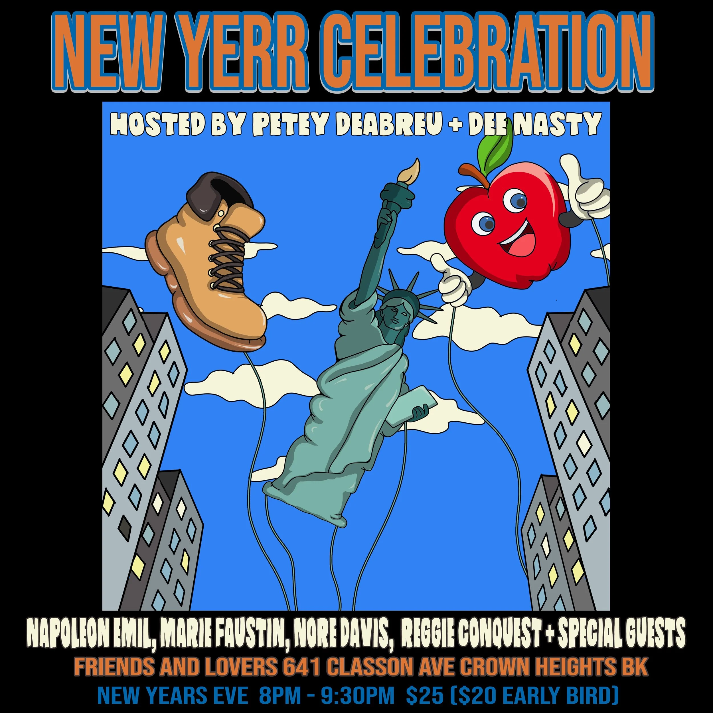 Upcoming — Friends and Lovers