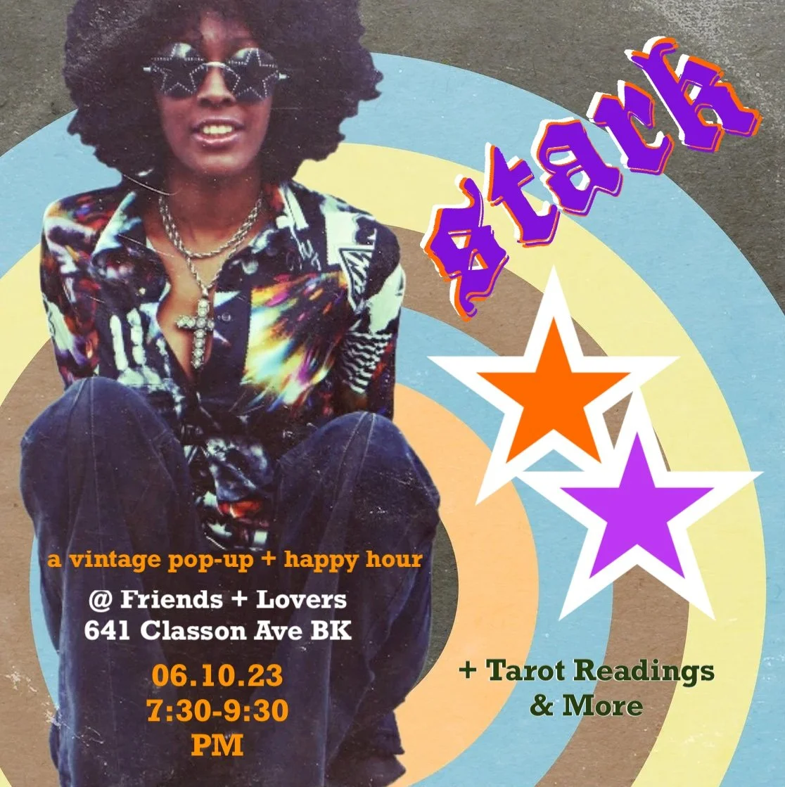Stark Vintage Pop Up Shop + Happy Hour — Friends and Lovers