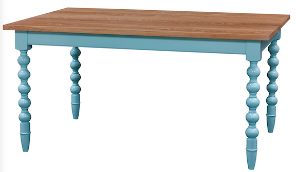 Chunky Counter Height Dining Table — Dunes and Duchess