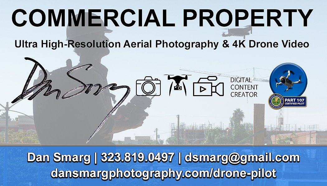 Luxury Real Estate & Commercial Property Drone Pilot — Dan Smarg - SEO ...