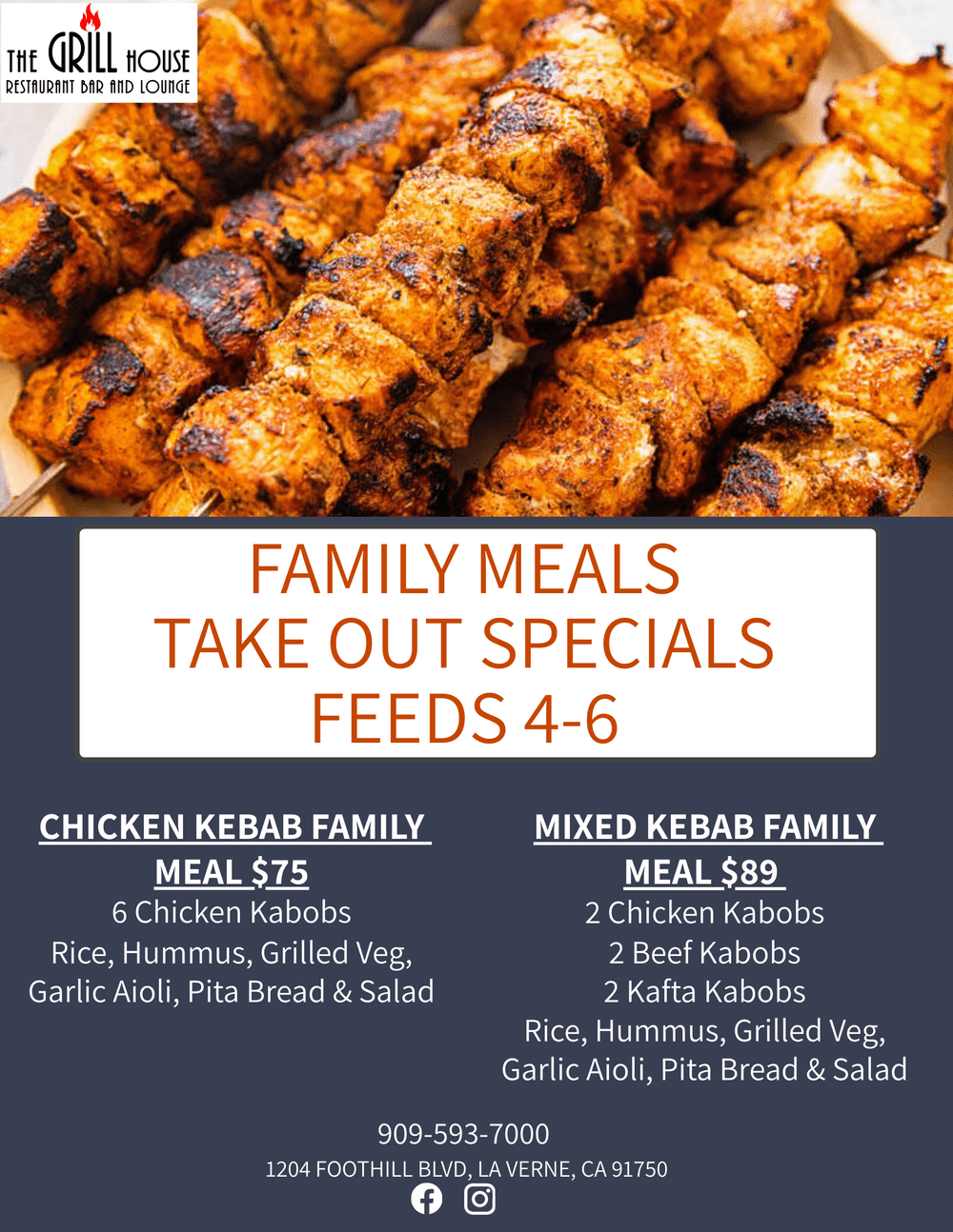 TAKE-OUT MENU — The Grill House
