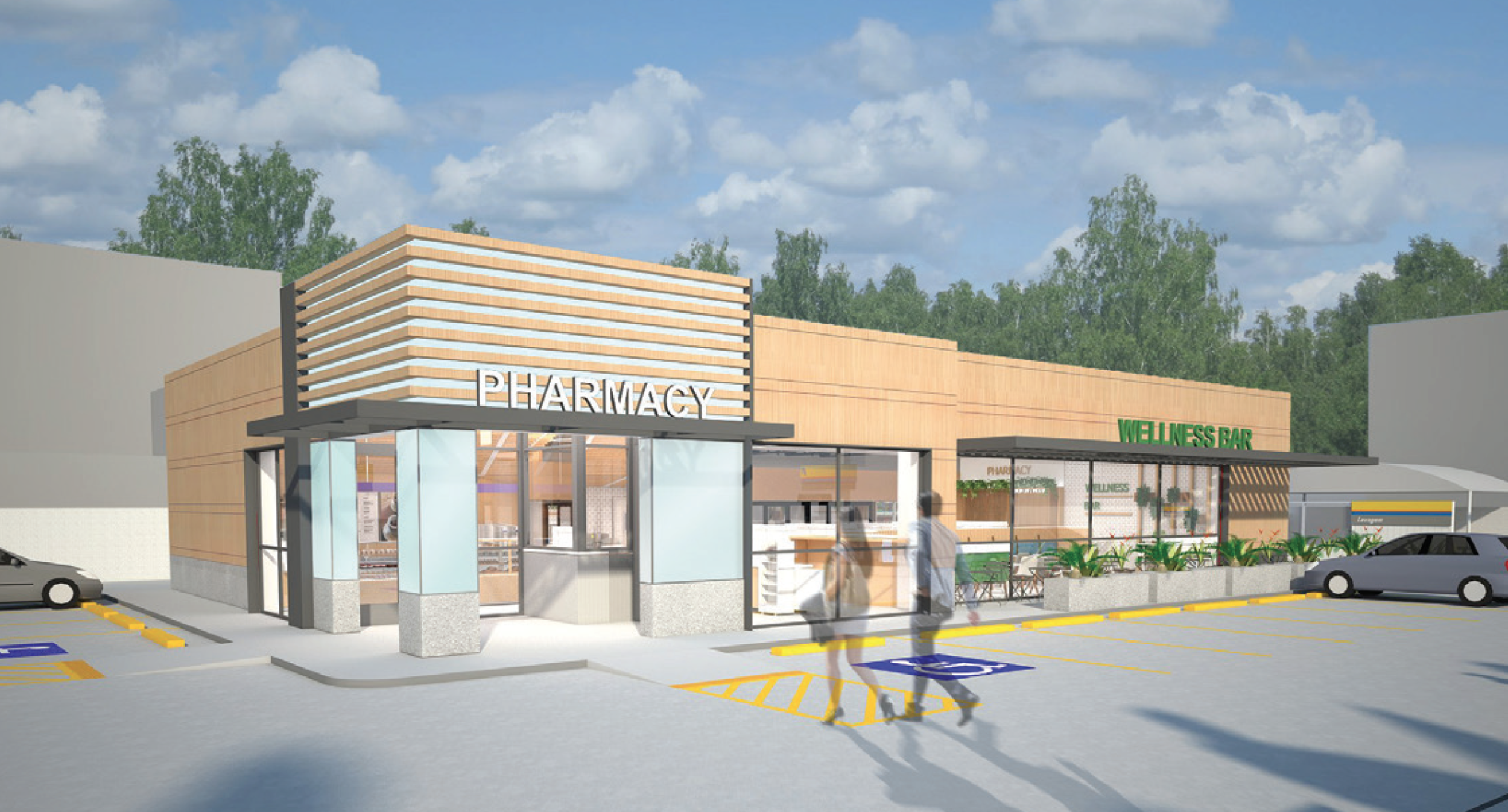 Modern Retail Exterior