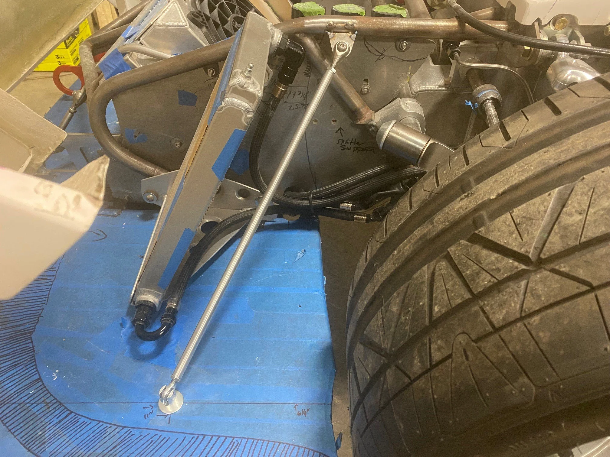 Side Splitter Support Rods — Swartz Garage